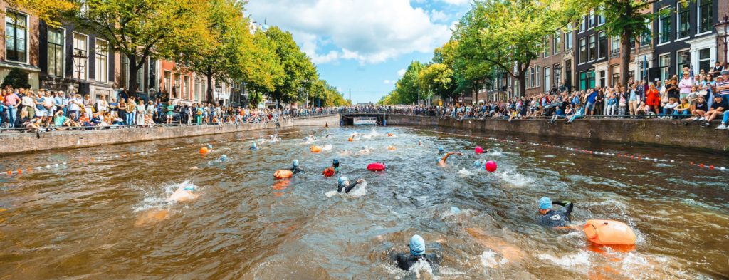 Amsterdam City Swim routing & signing | Exposure Partners